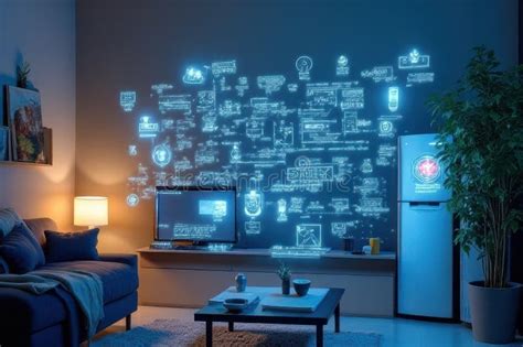 Advancing Smart Homes With Iot And Automated Systems Stock Illustration Illustration Of Control