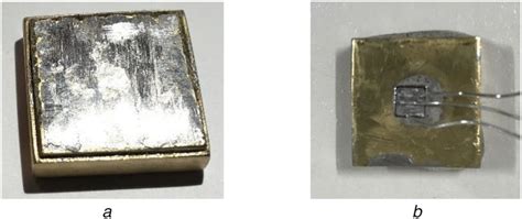 Diode Test Sample With Pcm In Metal Framework A Pcm With Metal