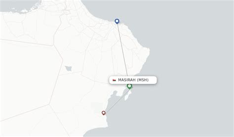 Direct Non Stop Flights From Masirah Msh