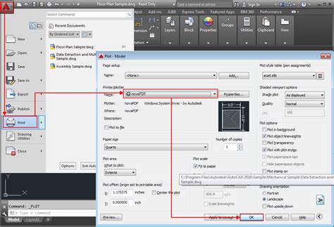convert dwg to pdf how to create pdfs from dwg or dxf files novapdf
