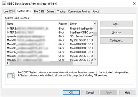 Foxpro Odbc Driver Configuration Ispirer Knowledge Base