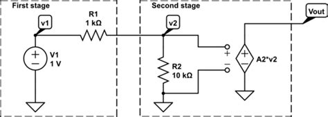 Operational Amplifier Condition For The Output And Input Impedance For Cascading Electronic