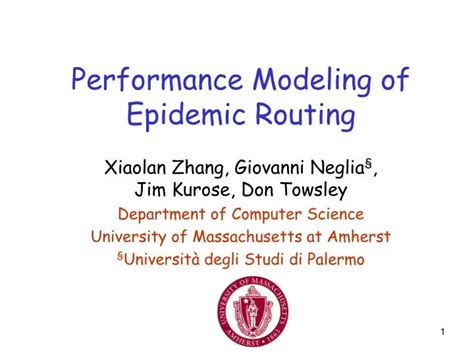 Ppt Performance Modeling Of Epidemic Routing Powerpoint Presentation