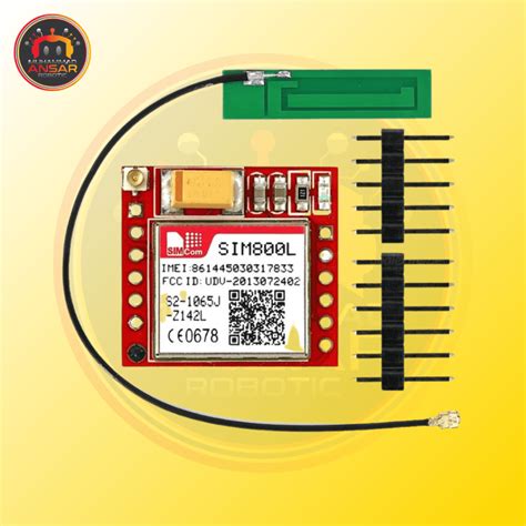Sim800l Gsm Module Micro Sim Card Board Ma Robotic