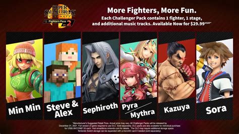 Super Smash Bros Ultimate Fighters Pass Vol 2