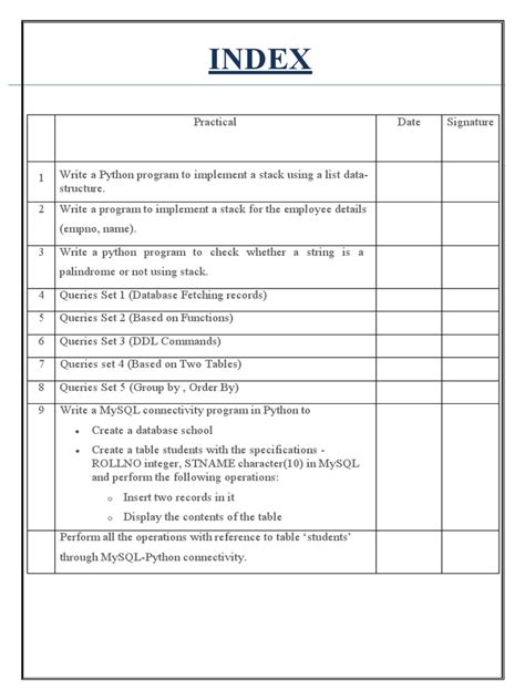 Term Ii Xii Practicals File 2021 2022 Pdf Table Database Databases