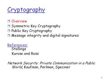 Cryptography Presentation Free To Download