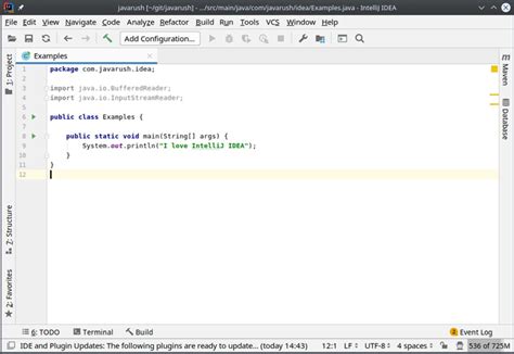 intellij idea Руководство по созданию проекта