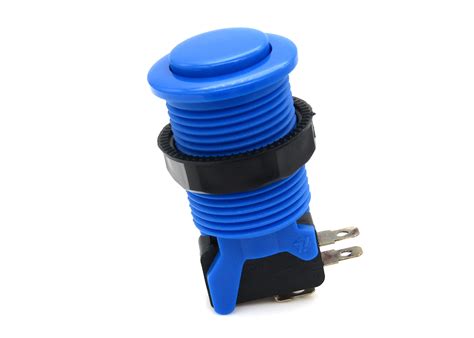 Industrias Lorenzo Convex Pushbutton Blue