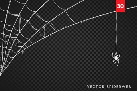 검은 색 배경에 고립 된 할로윈 디자인을위한 거미줄 벡터 일러스트레이션 거미에 대한 스톡 벡터 아트 및 기타 이미지 거미 거미줄 검은색 Istock