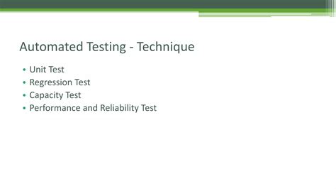 automated testing vs manual testing ppt