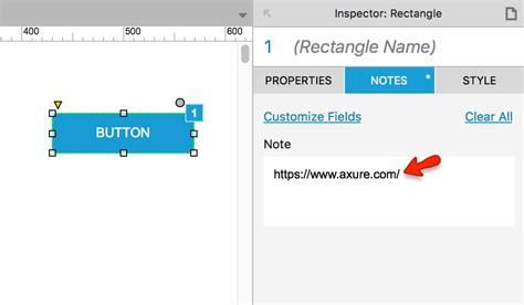 Adding Links To Notes Axure Rp 8 Axure Forums