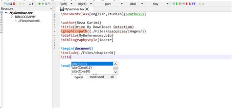 Bibliographies Bibliography Autocompletion Doesn T Work In Texstudio Tex Latex