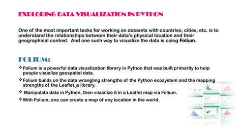 Exploring Data Visualization In Pythonpptx