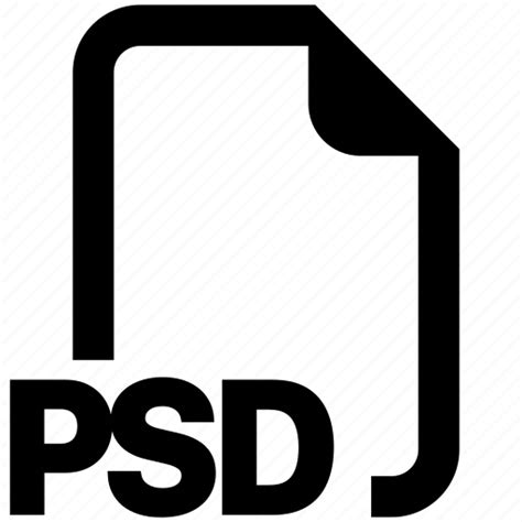 filetype psd document extension format type icon download on