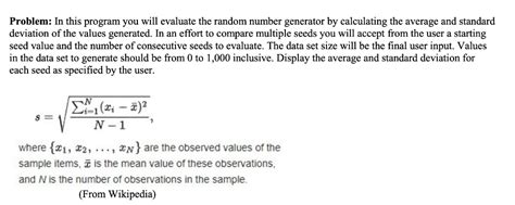 Solved A C Language Code Should Be Written With The Given