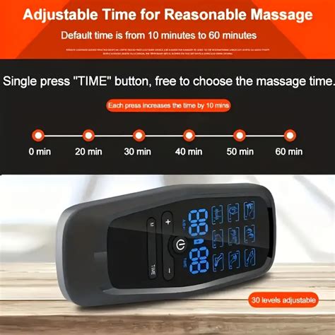 Rechargeable Electric Muscle Stimulator Mini Massager Machine Tens