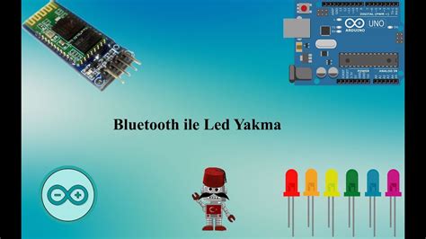 Arduino Bluetooth Ile Led Yakma Hc06 Ile Led Yakma Youtube