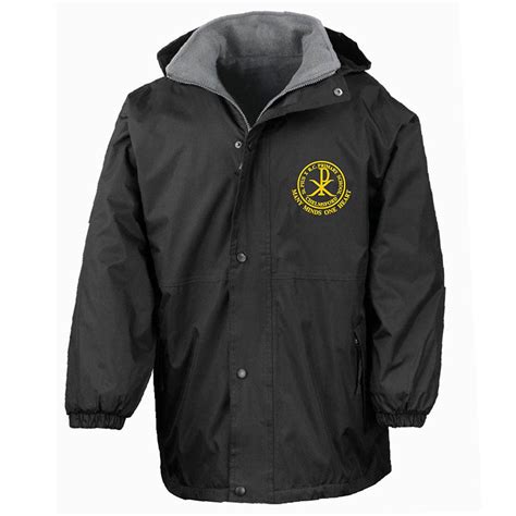 St Pius X Catholic Primary Winter Coat Black