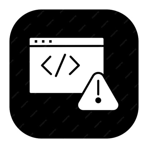 Premium Vector Code Error Vector Illustration