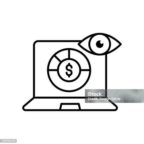 Ilustrasi Data Visulation Vector Sejalan Dengan Latar Belakang Warna Dan Ikon Investasi