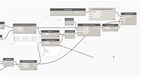 Path Array With Specific Distance And Specific Levels In Revit Revit Dynamo