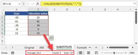 How To Remove Negative Sign In Excel Easy Ways