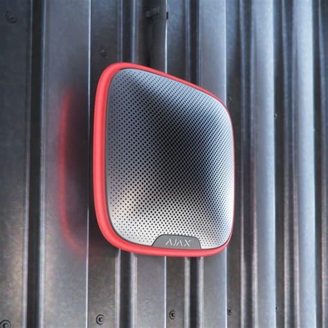 Безжична външна Led сирена Street Siren Wh системи Ajax