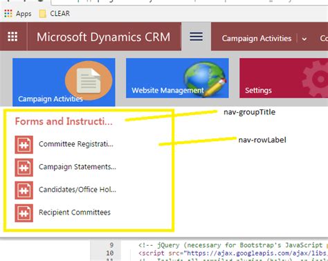 Dynamics Crm Customize Ribbon Css Stack Overflow