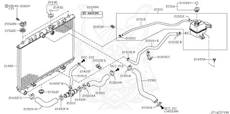 21506 4m400 nissan upper rubber mount radiator nengun performance