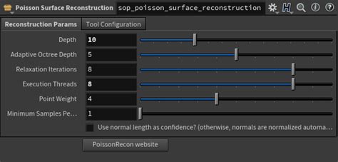 Poisson Surface Reconstruction