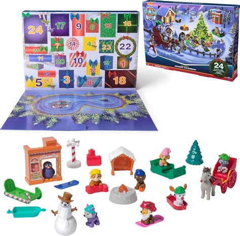 Paw Patrol 2024 Advent Calendar With 24 Surprise Toys