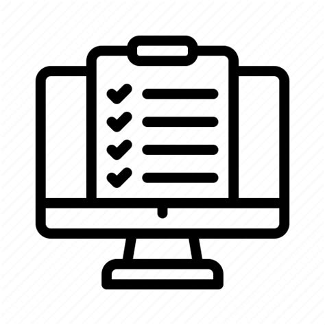Clipboard Technology List Computer Software Data Check Icon