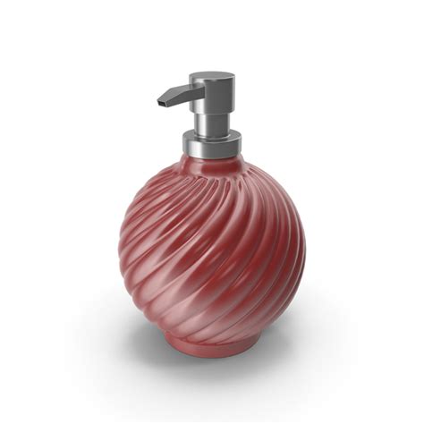Red Soap Bottle 3d Object 2299335969 Shutterstock