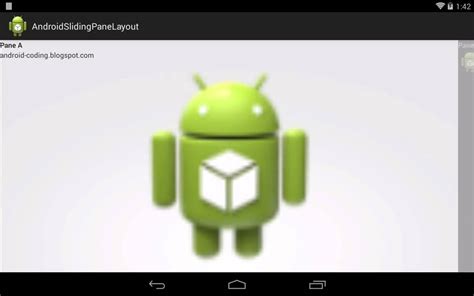 Android Slidingpanelayout Example Youtube