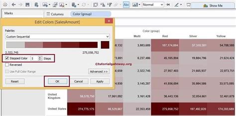How To Create Tableau Heat Map