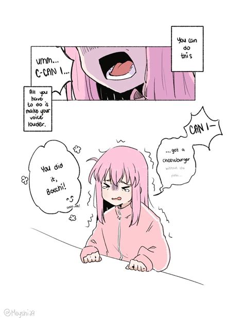 Gotoh Hitori Bocchi The Rock Drawn By Meyshi Danbooru