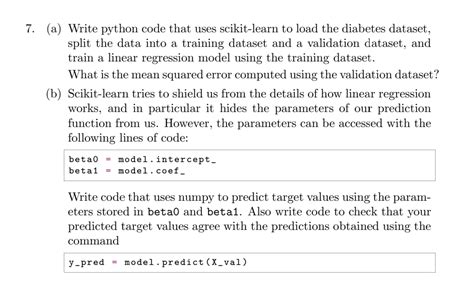 solved a ﻿write python code that uses scikit learn to load