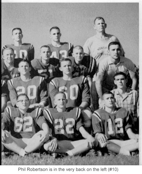 Photos Video Duck Dynastys Phil Robertson As Quarterback For Louisiana Tech And High School