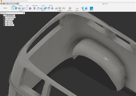 Removing Part Of A Mesh And Keeping The Shape Rfusion360