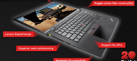 Lenovo Announces The Windows Optimized Thinkpad X Carbon Touch
