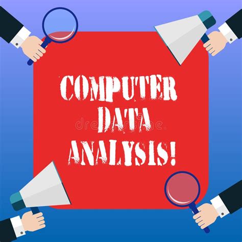 handwriting text computer data analysis concept meaning using computer