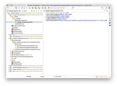 Importing These Projects Into Eclipse Issue 22 PacktPublishing Hands On Microservices With