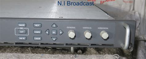 Tektronix Wvr611a Rasterizer Waveform Vectorscope N I Broadcast Ltd