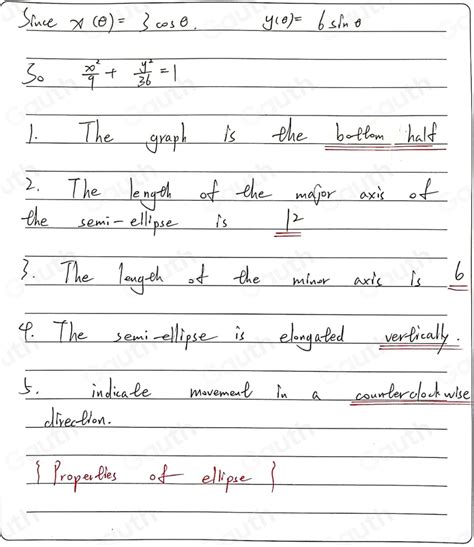 solved how do you graph parametric equations graph x θ 3cos θ y