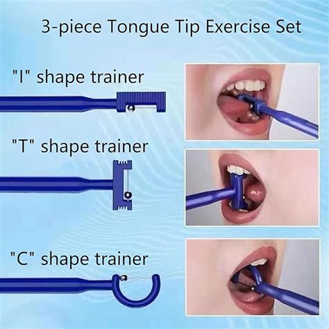 Tongue Trainer Tool Tongue Tip Exercise Set Oral Nepal Ubuy