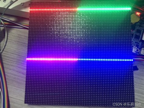 Hub75点屏（32扫）esp32 Hub75 Csdn博客