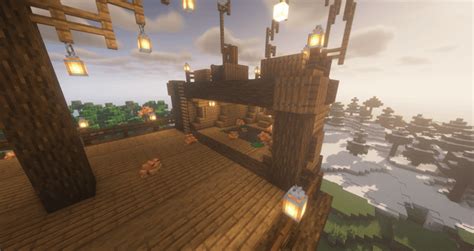 A Steampunk Sort Of Inspired Blimp I Made For My Frog Army R Minecraft