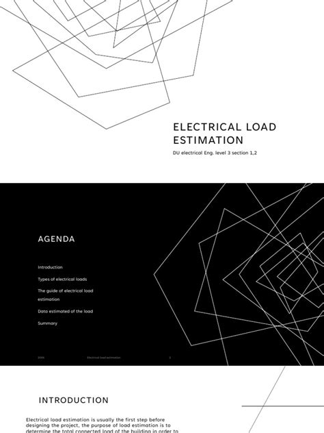 Electrical Load Estimation Pdf