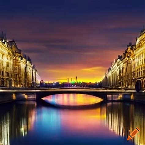 Pont Des Arts In Paris On Craiyon